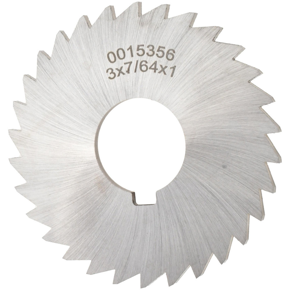 Made in USA - Slitting & Slotting Saw: 3" Dia, 7/64" Thick, 1" Arbor ...