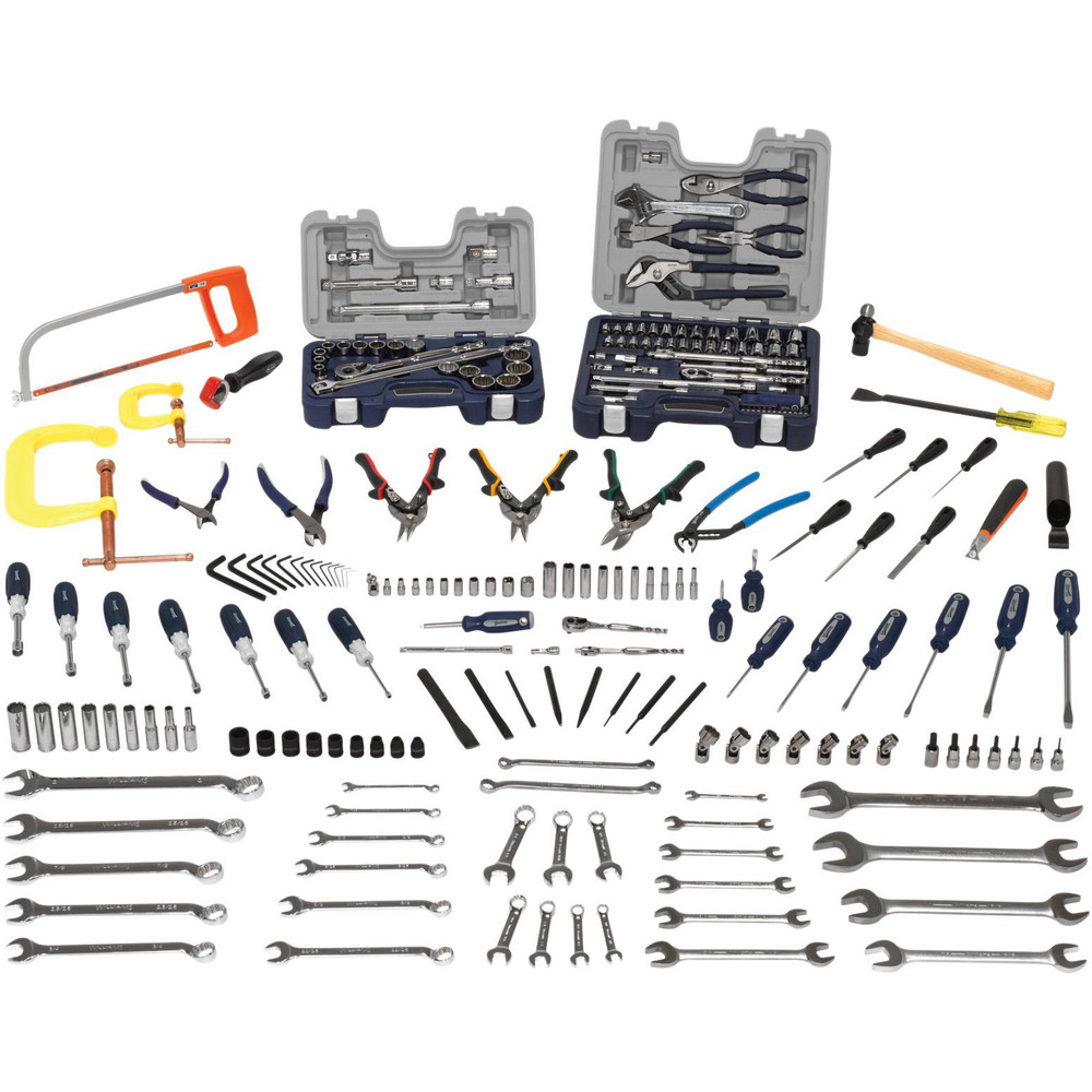 Williams - Combination Hand Tool Set: 220 Pc, General Maintenance Tool ...