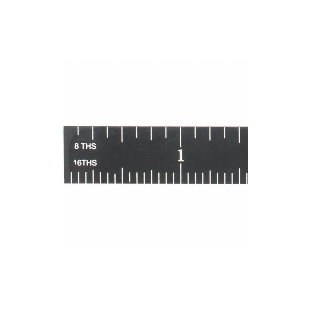 SPI - Steel Rule: 6" OAL, 4R Graduation, Flexible, 1/2" OAW | MSC Direct