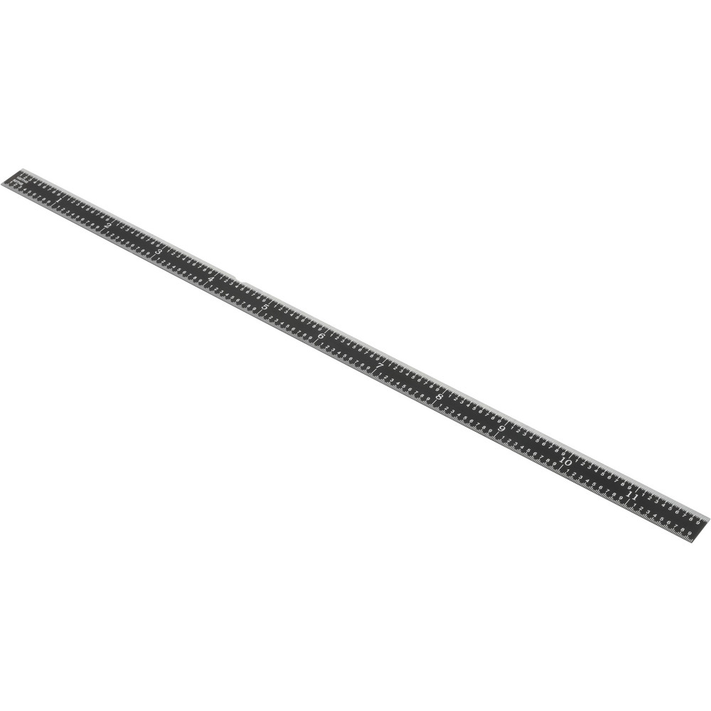 SPI - Steel Rule: 12" OAL, 16R Graduation, Flexible, 1/2" OAW | MSC Direct