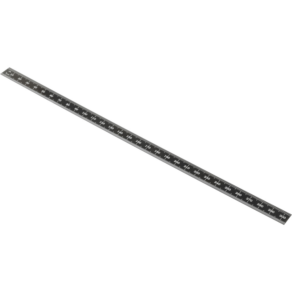 SPI - Steel Rule: 12" OAL, English & Metric Graduation, Flexible, 1/2 ...