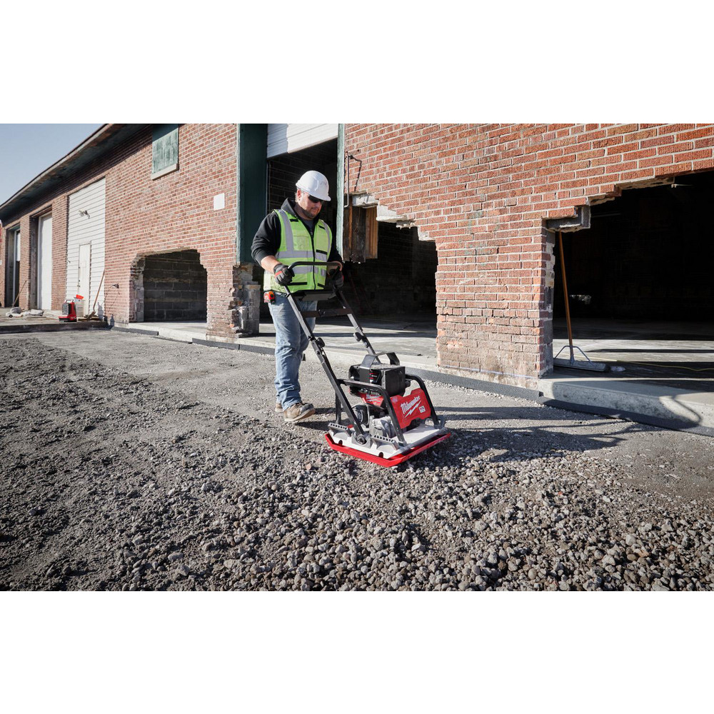 Milwaukee Tool - Cordless Plate Compactors; Plate Length (Inch): 22 ...