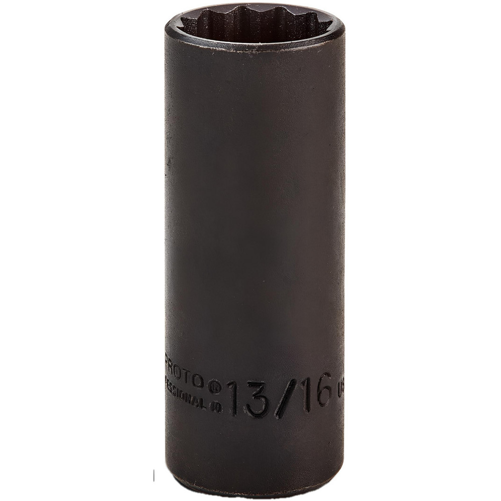Proto - Deep Hand Socket: 3/8" Drive, 13/16" Socket, 12-Point | MSC Direct