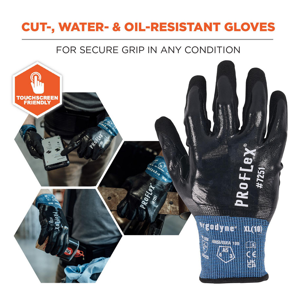 Ergodyne - Cut-Resistant Gloves: Proflex® 7251, Cut A5, Puncture 3 ...