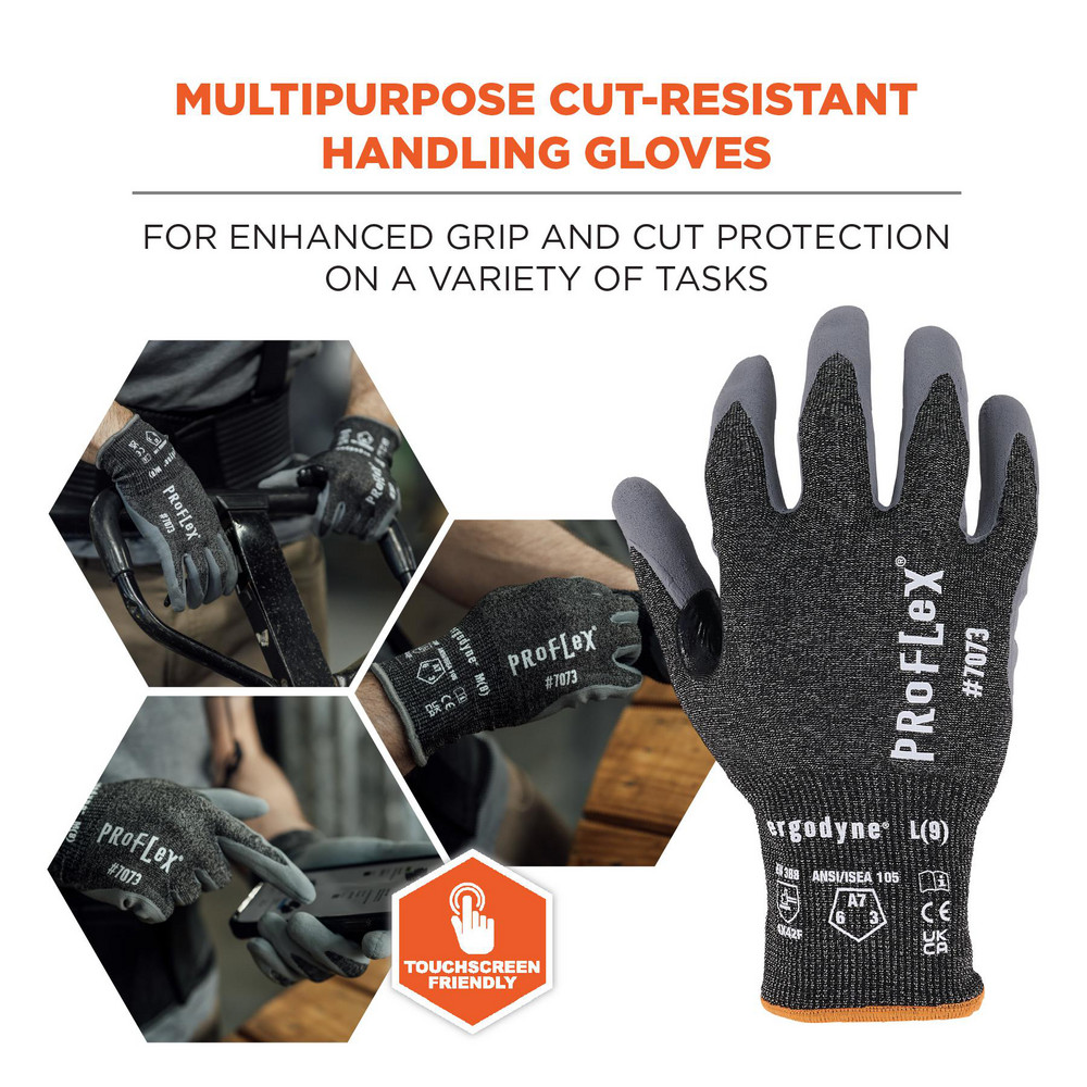 Ergodyne - Cut-Resistant Gloves: Proflex® 7073, Cut A7, Puncture 3 ...