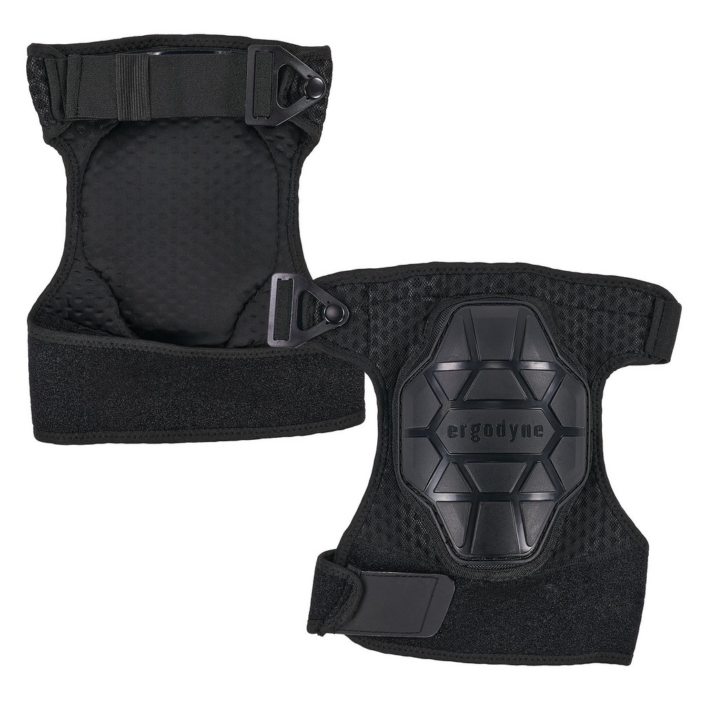 Ergodyne - Size Universal, Hook & Loop, Hard Protective Cap, Knee Pad ...