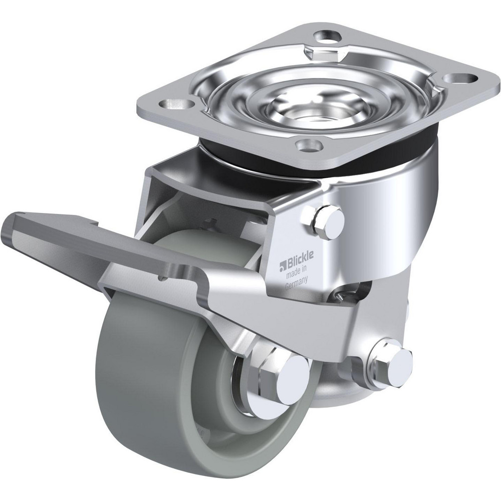 Blickle - Specialty Casters; Mount Type: Plate; Style: Double Ball ...