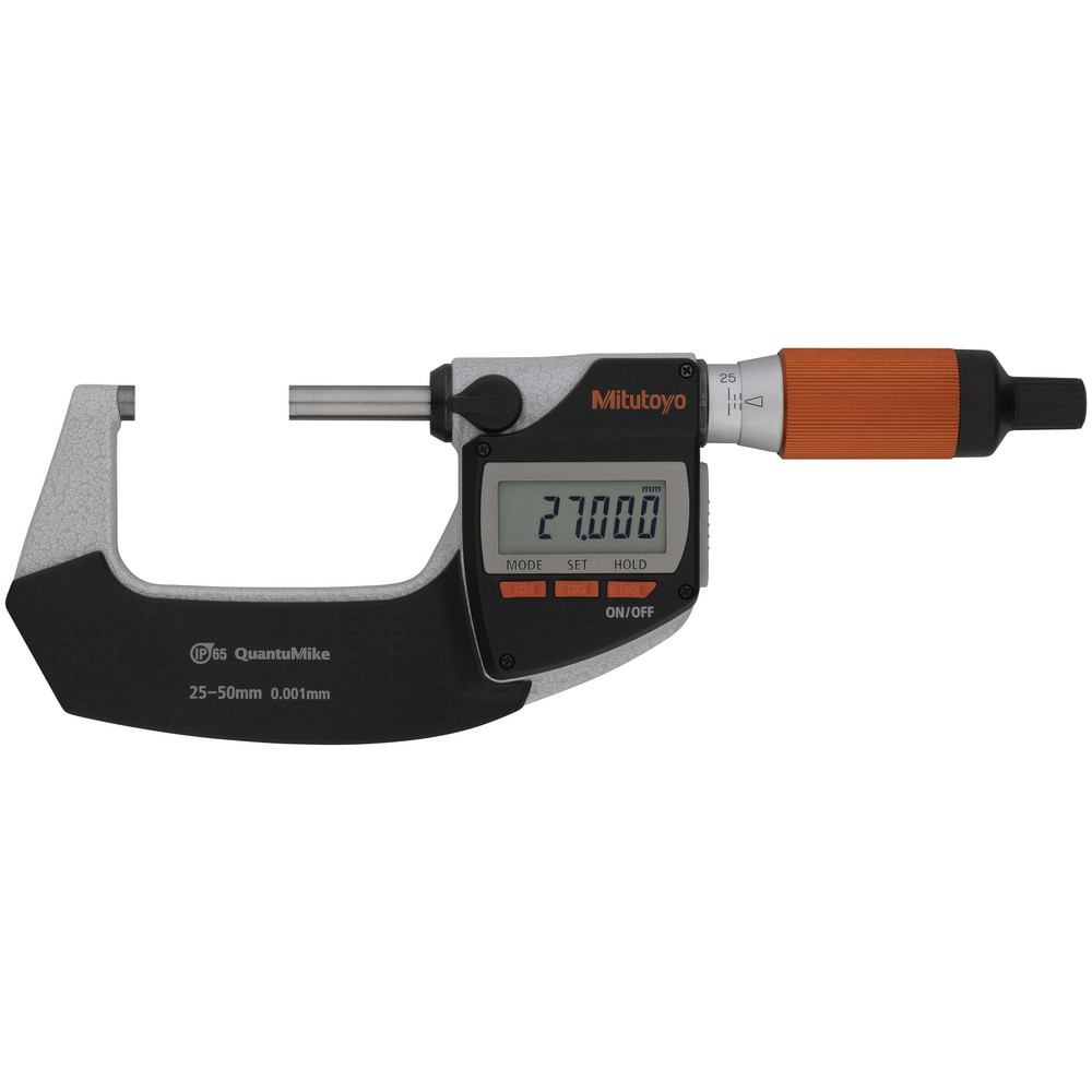 Mitutoyo - Electronic Outside Micrometers: Micrometer Type: Quantumike ...