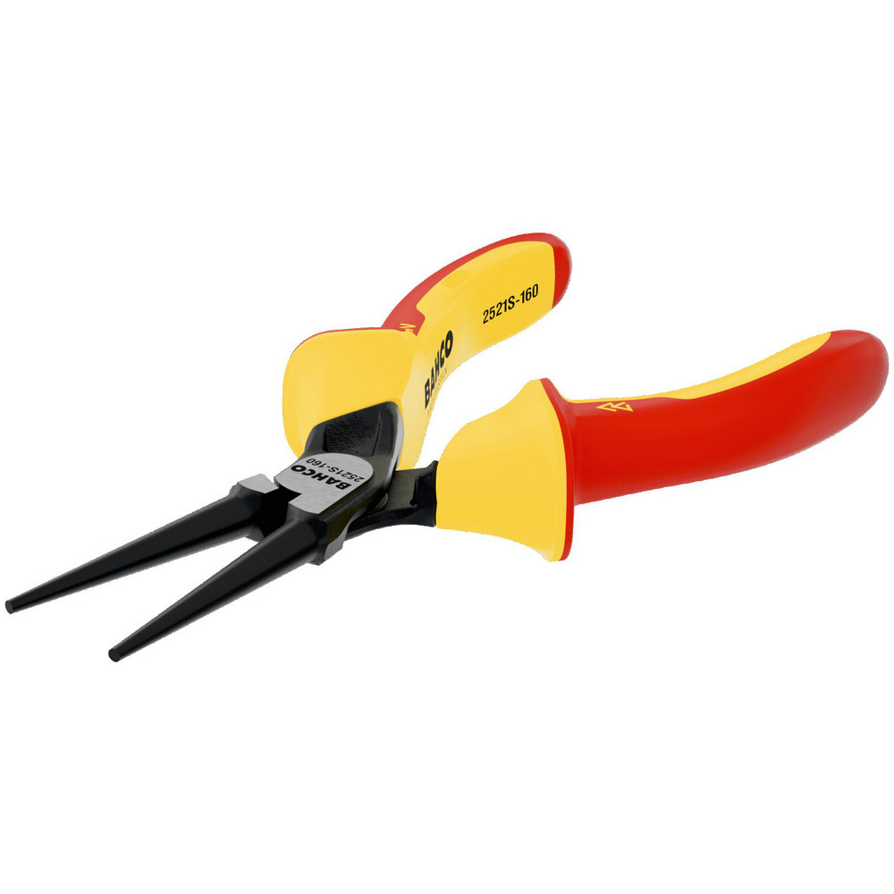 Bahco - Long Nose Pliers: Pliers Type: 1000V Insulated Flat Nose Pliers ...