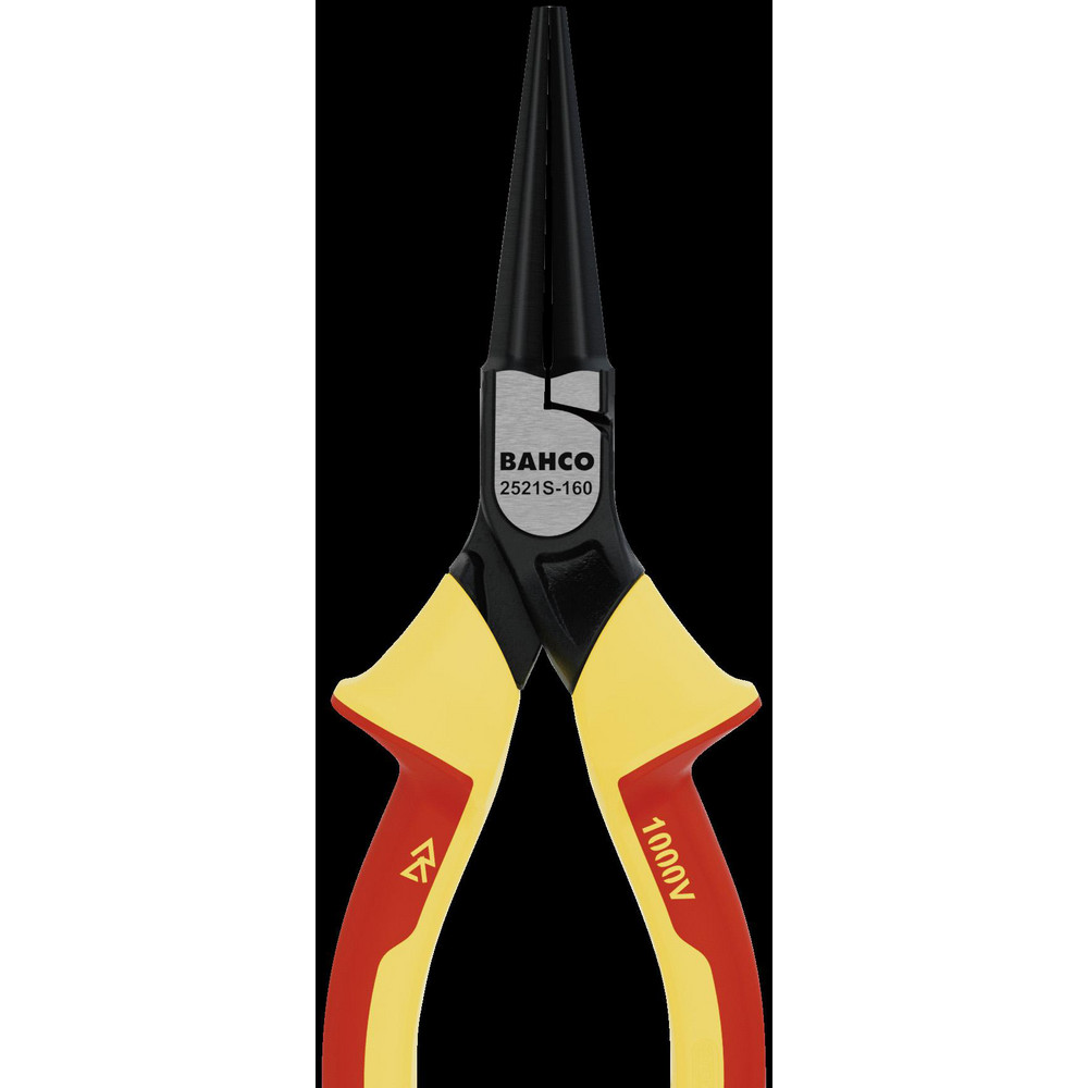 Bahco - Long Nose Pliers: Pliers Type: Round Nose, 1000V Insulated Long ...