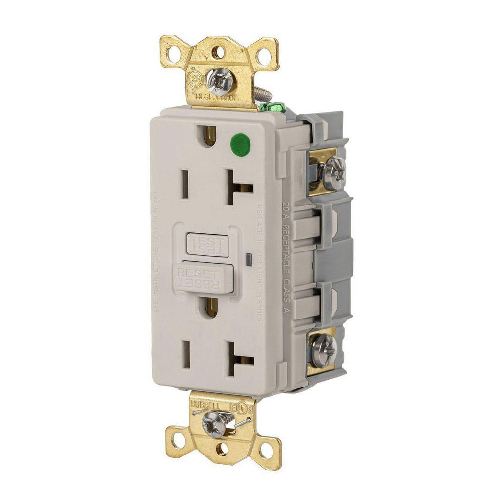 Hubbell Wiring Device-Kellems - GFCI Receptacles: Grade: Commercial ...