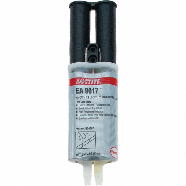 Loctite - Two-Part Epoxy: 10 oz, Syringe Adhesive | MSC Direct