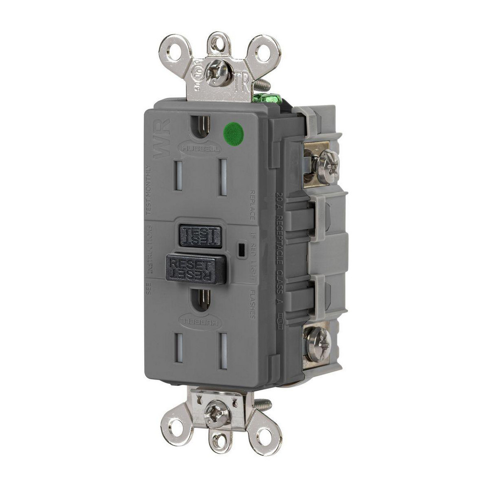 Hubbell Wiring Device-Kellems - GFCI Receptacles: Grade: Hospital ...