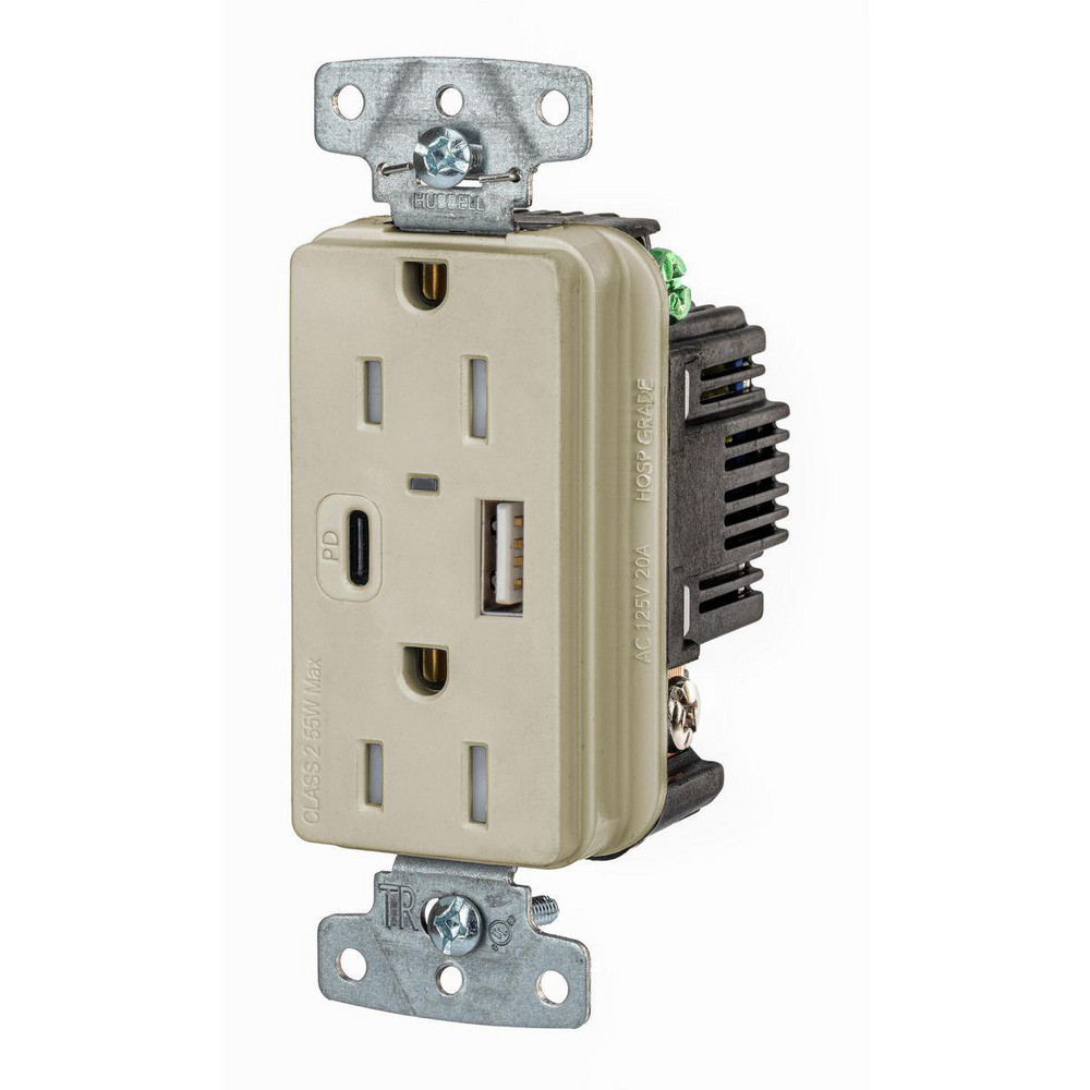 Hubbell Wiring Device-Kellems - USB Receptacles: Usb Connection Style ...