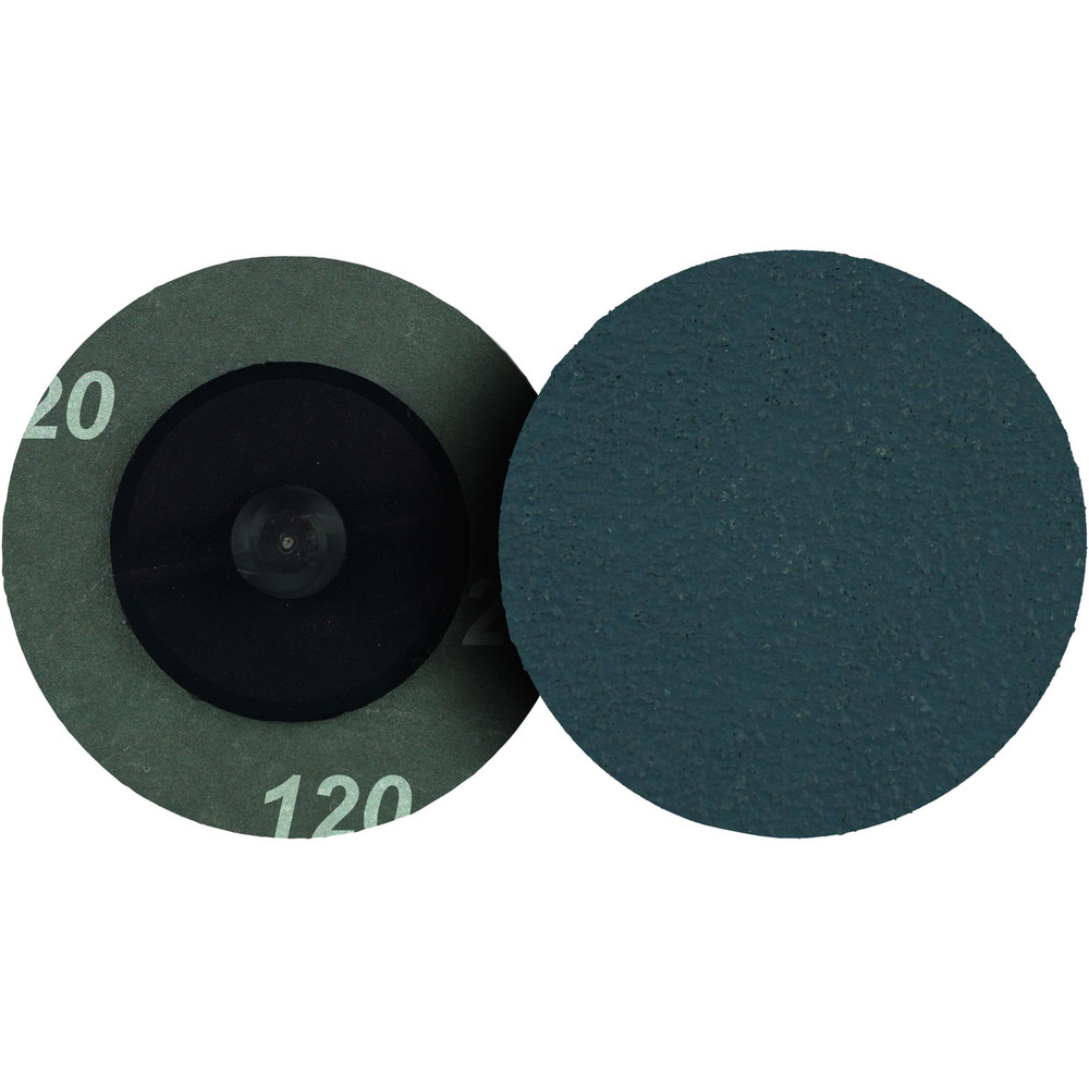 Weiler - Quick-Change Disc: Type R, 2" Dia, 120 Grit, Zirconia Alumina ...