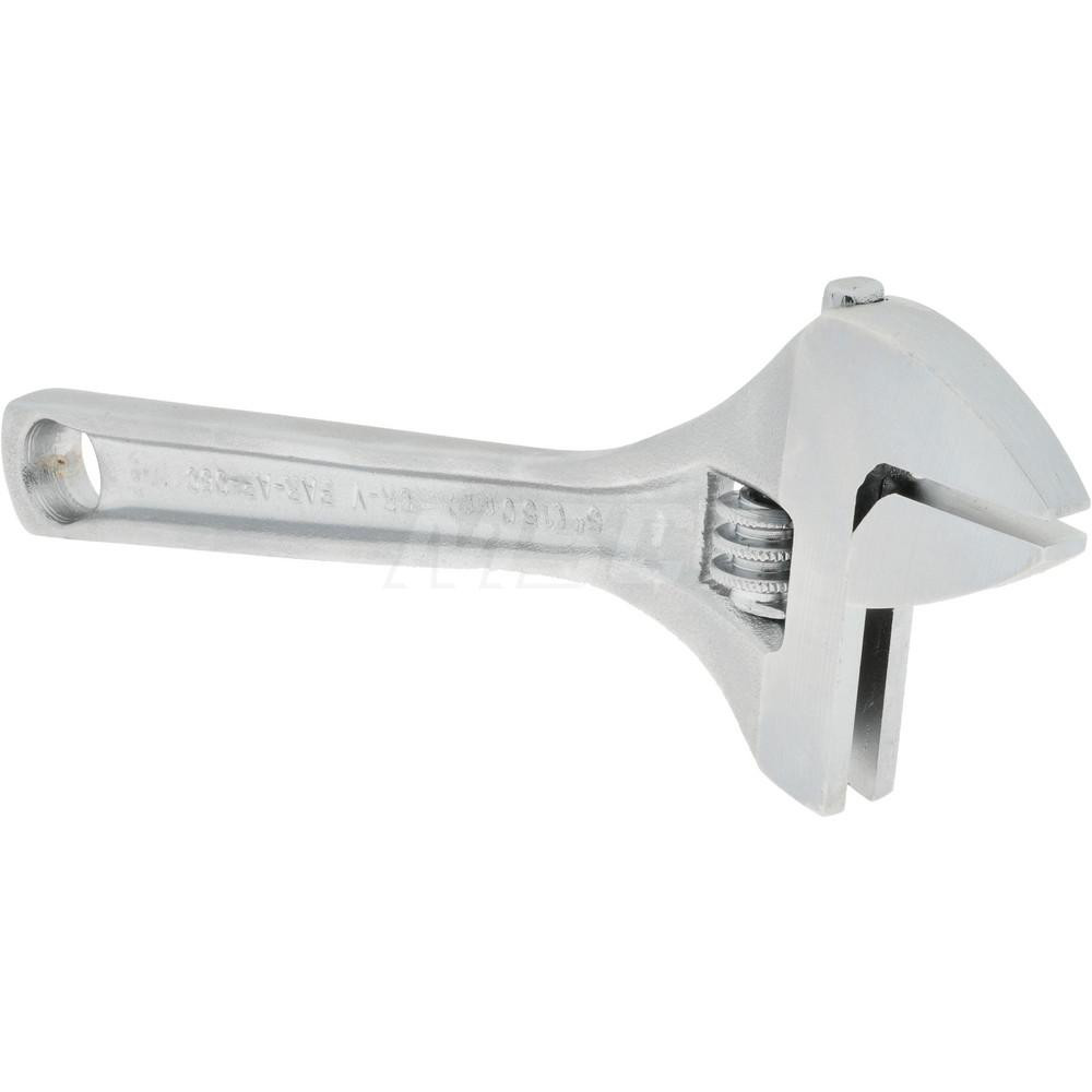 Paramount - Adjustable Wrench: 6" OAL, 15/16" Jaw Capacity | MSC Direct