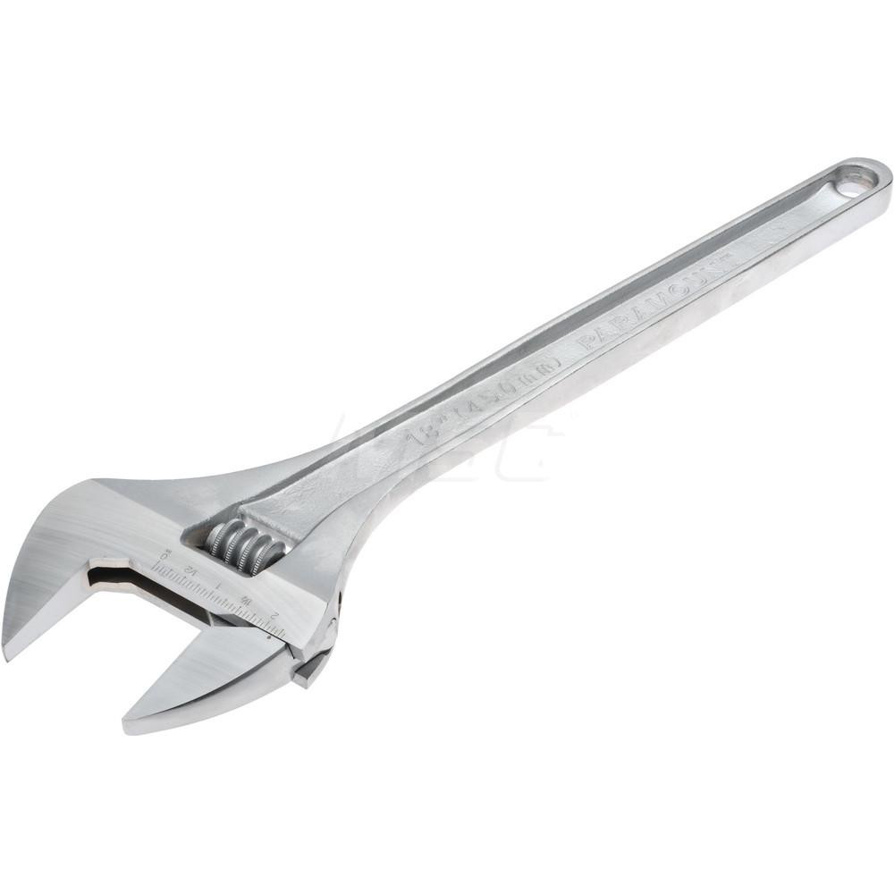 Paramount - Adjustable Wrench: 18" OAL, 2-1/16" Jaw Capacity | MSC Direct