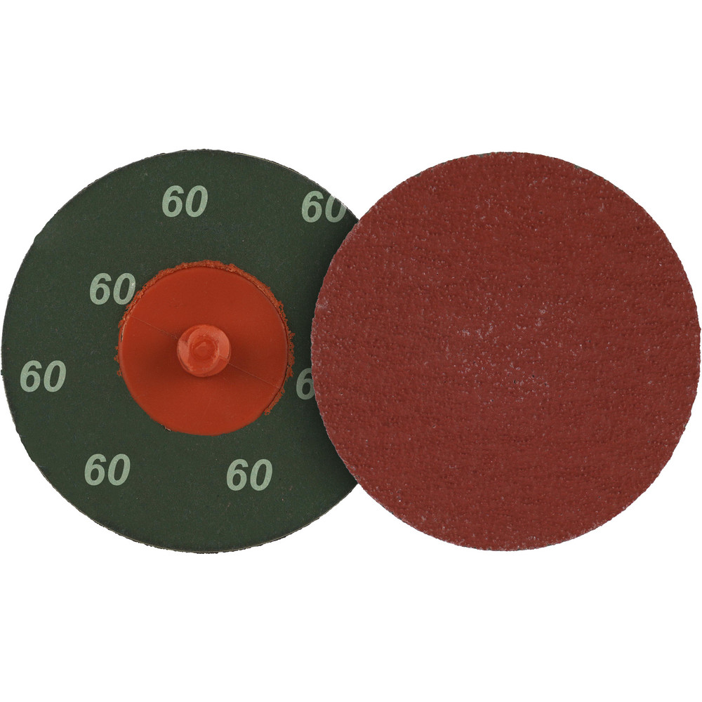 Weiler - Quick-Change Disc: Type R, 3" Dia, 60 Grit, Ceramic, Coated ...