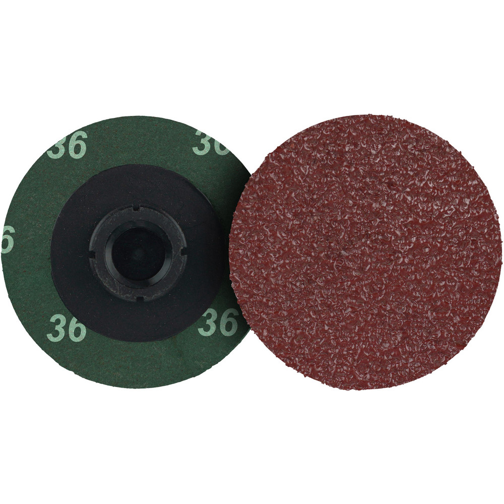 Weiler - Quick-Change Disc: Type S, 2" Dia, 36 Grit, Aluminum Oxide ...