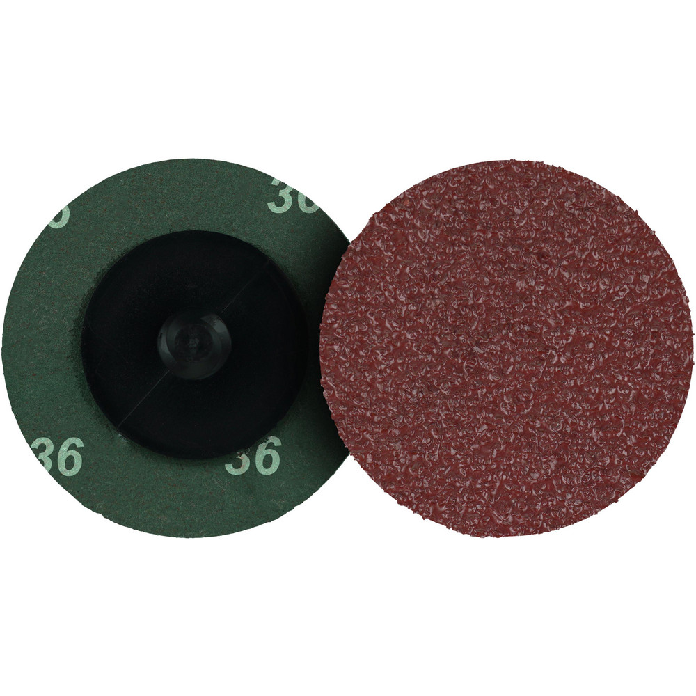 Weiler - Quick-Change Disc: Type R, 2" Dia, 36 Grit, Aluminum Oxide ...