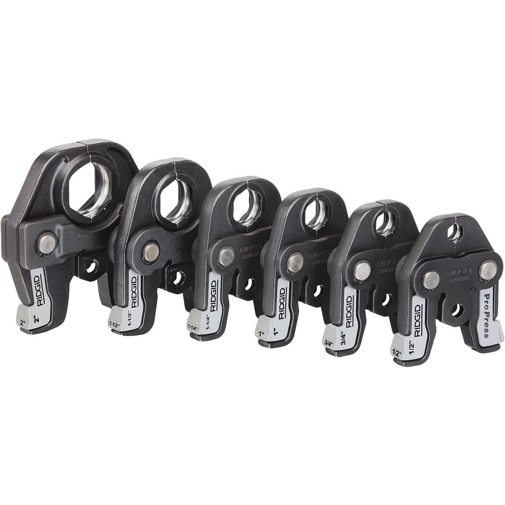 Ridgid - Presser Replacement Jaws: Type: Standard Jaw; Jaw Size Range ...