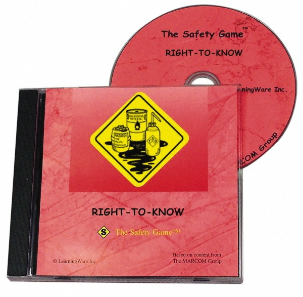 Marcom - Multimedia Training Kit: Right to Know, Computer Game | MSC Direct