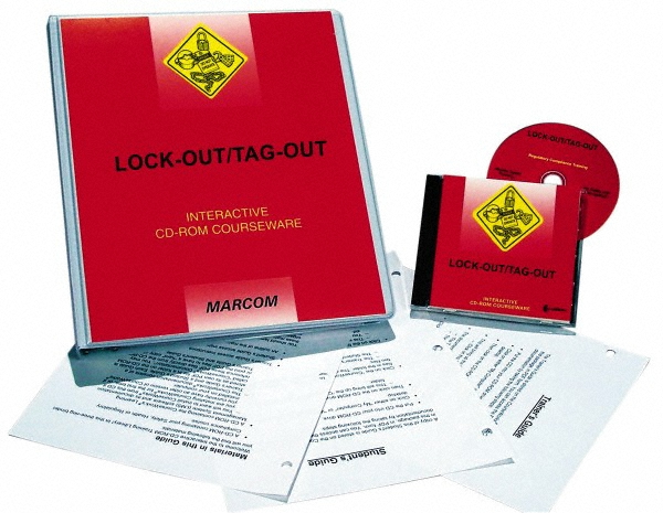 Marcom - Multimedia Training Kit: Lockout/Tagout, CD-ROM | MSC Direct