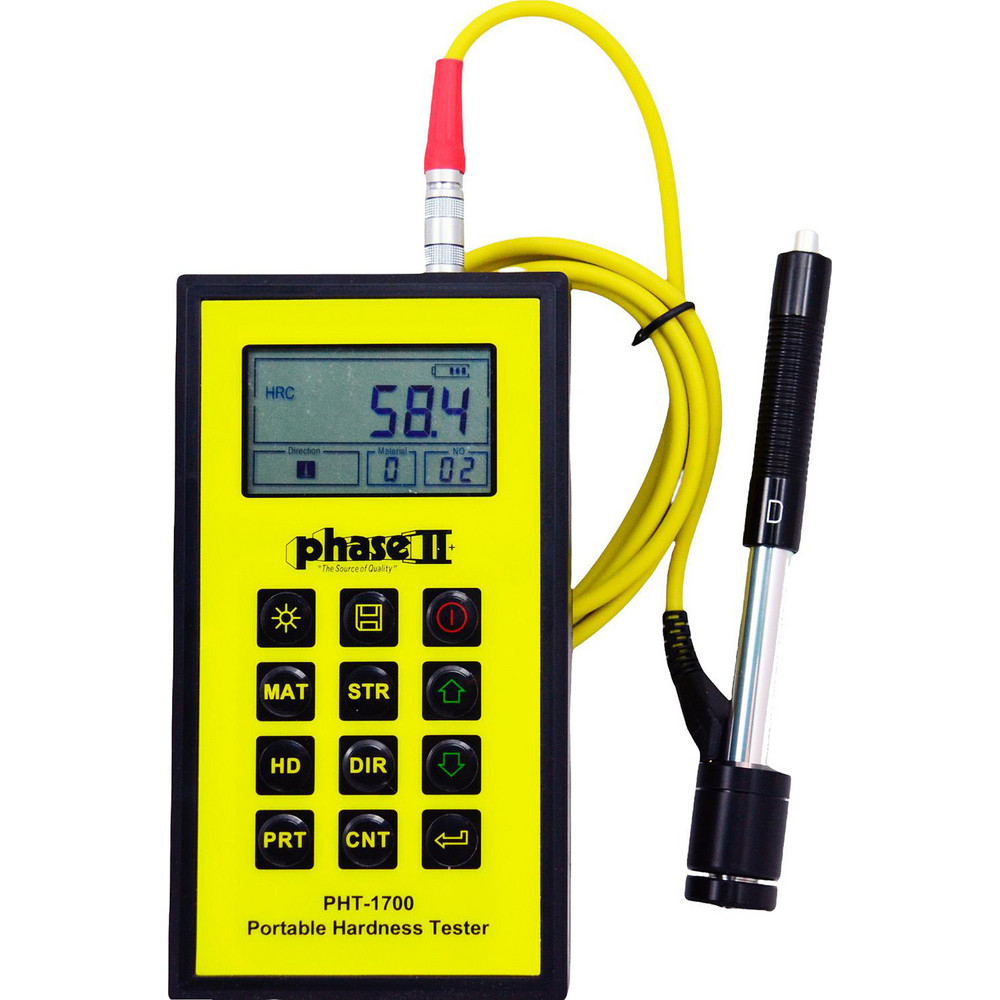 Phase II - Bench Top Hardness Testers: Tester Type: Portable Electronic ...