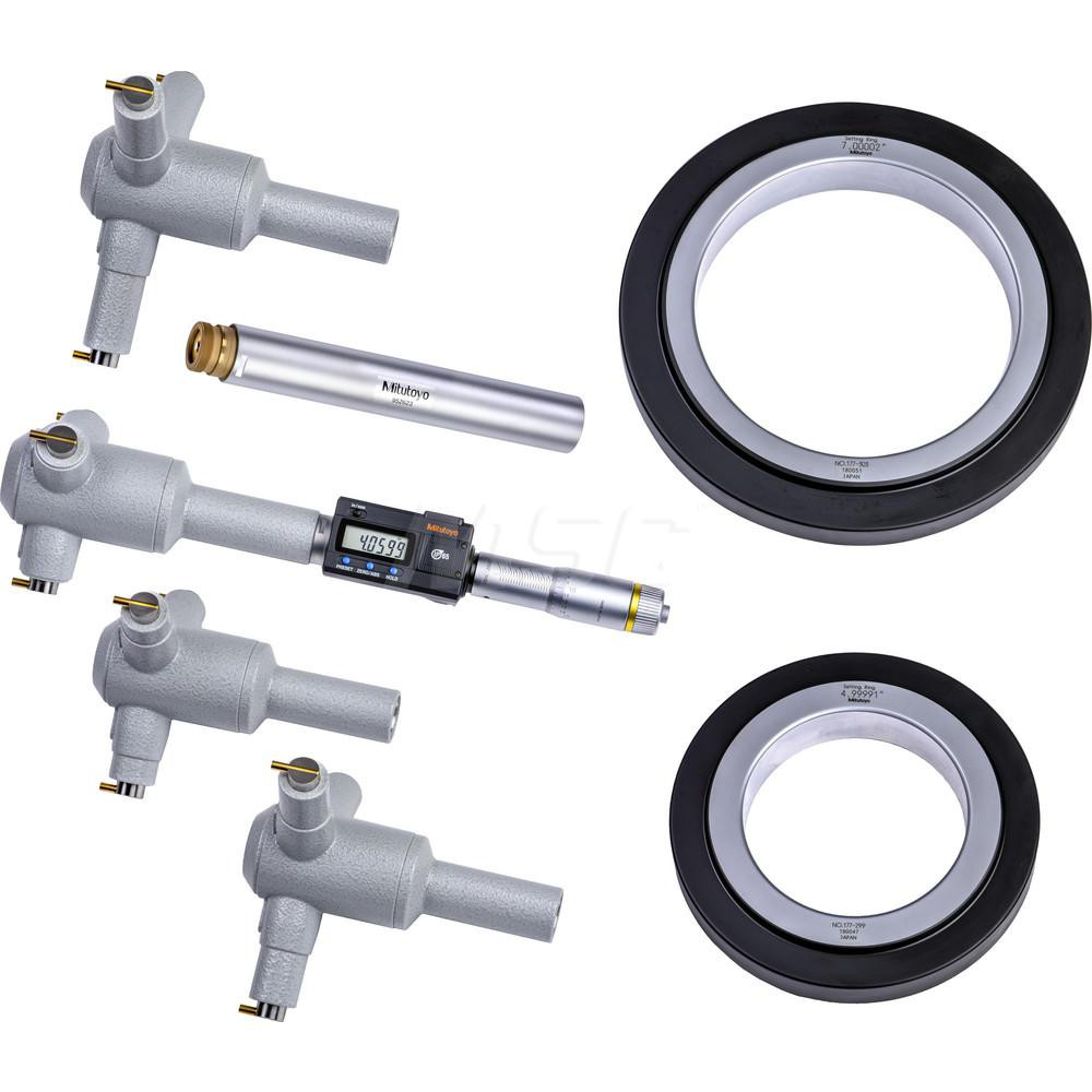 Mitutoyo - Electronic Inside Micrometer: 4.0000 to 8.0000" | MSC ...