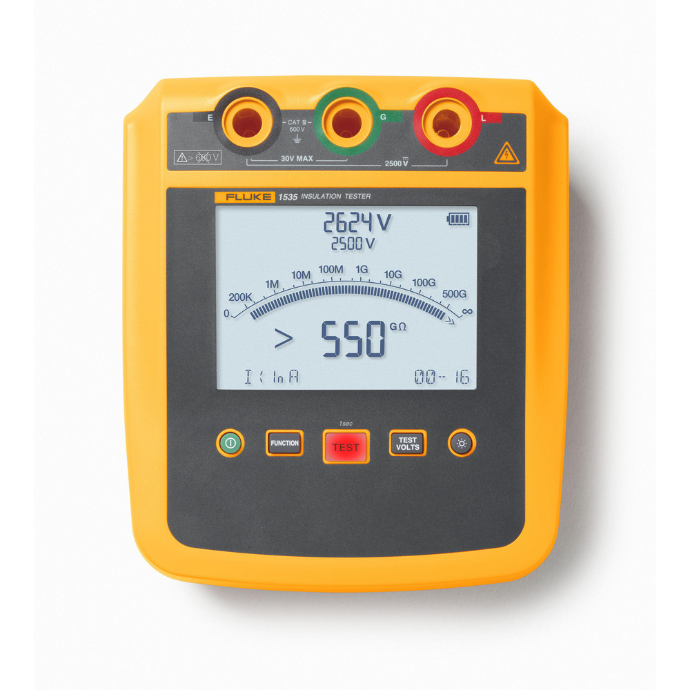 Fluke - Electrical Insulation Resistance Testers & Megohmmeters: LCD ...