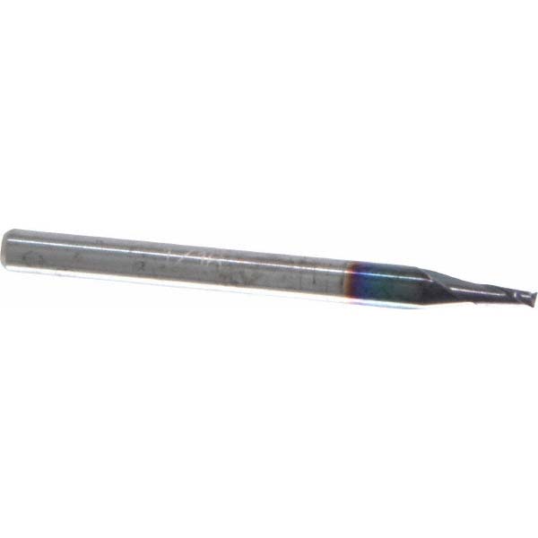 Atrax - 1/16", 1/8" LOC, 1/8" Shank Diam, 1-1/2" OAL, 2 Flute, Solid ...