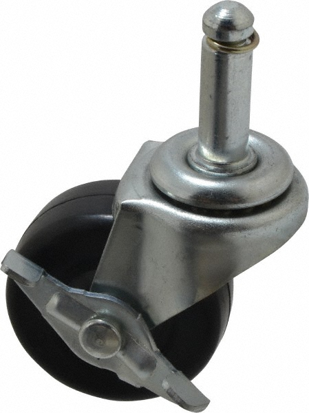 Shepherd - 2" Dia x 13/16" Wide x 2-5/8" OAH Stem Mount Swivel Caster ...