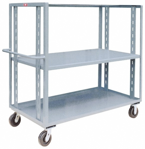 Jamco - Multi-Level Utility Cart: 60" Long, 30" Wide, Steel, 3000 lb ...