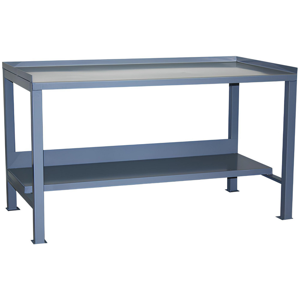 Jamco - Heavy-Duty Work Bench: 60" Wide, 30" Deep, 34" High, Powder ...