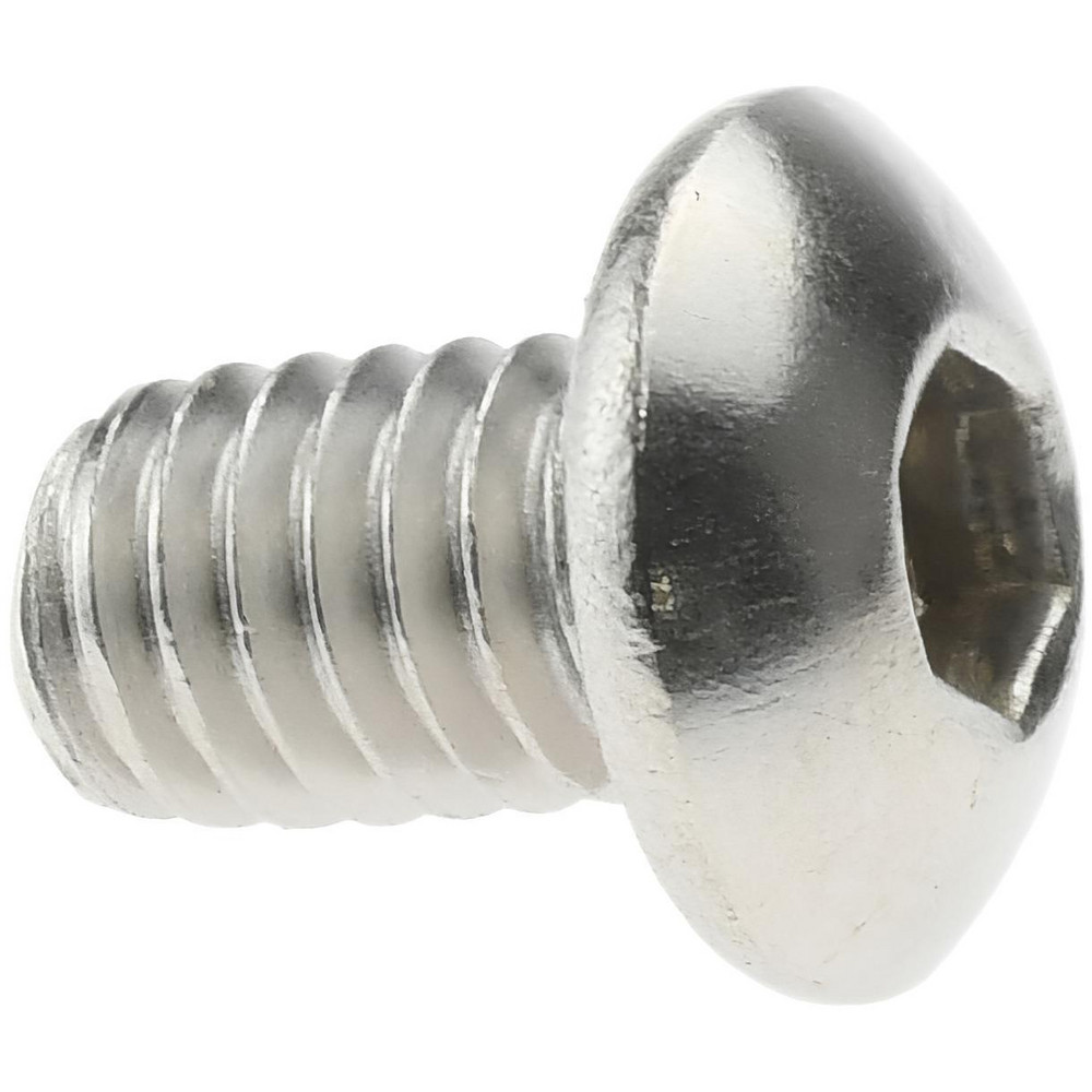 Value Collection - Button Socket Cap Screw: M4x0.7, 6.00 mm Length ...