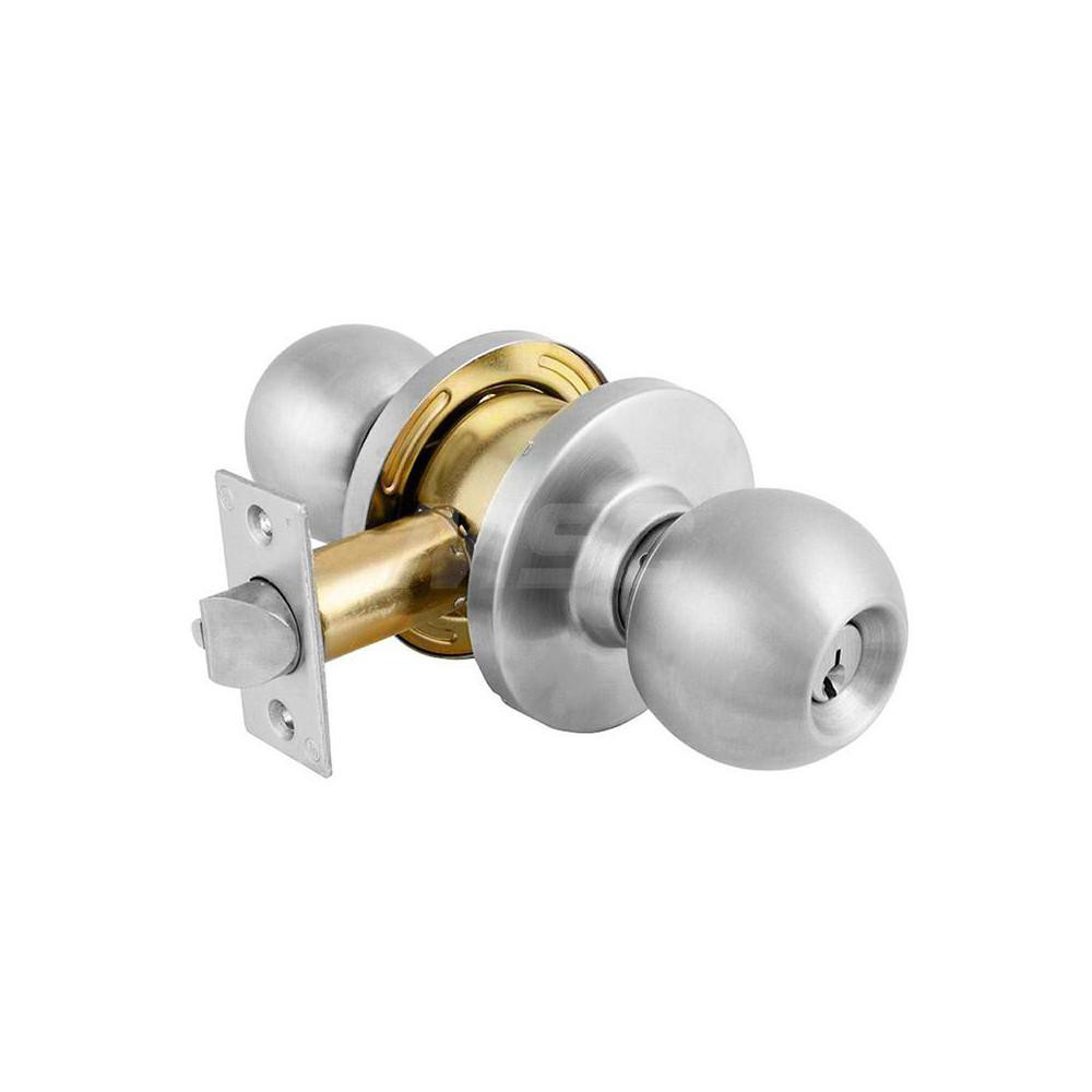 Master Lock - Up to 1-3/4" Door Thickness, Brushed Chrome Classroom ...