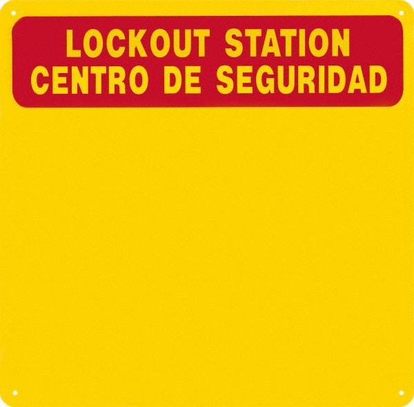 AccuformNMC - Backboard Lockout Station: Empty, Plexiglass Station ...