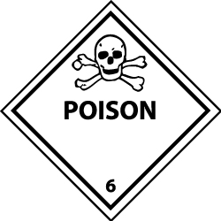 AccuformNMC - Shipping & DOT Label: 4" Wide, 4" High | MSC Direct