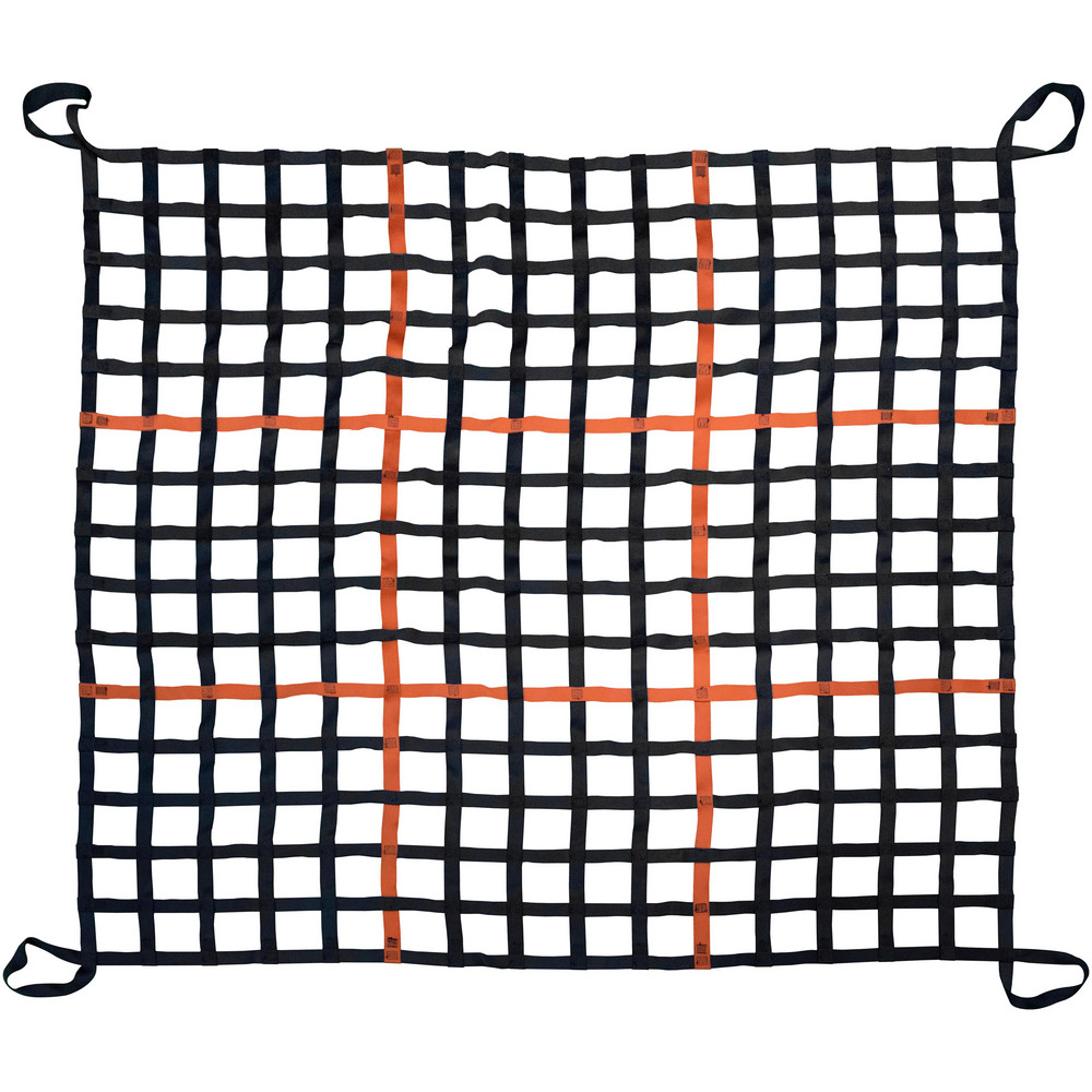 US Netting - Square Cargo Net: 12' Long, 12" Wide, Polyester, Polyester ...