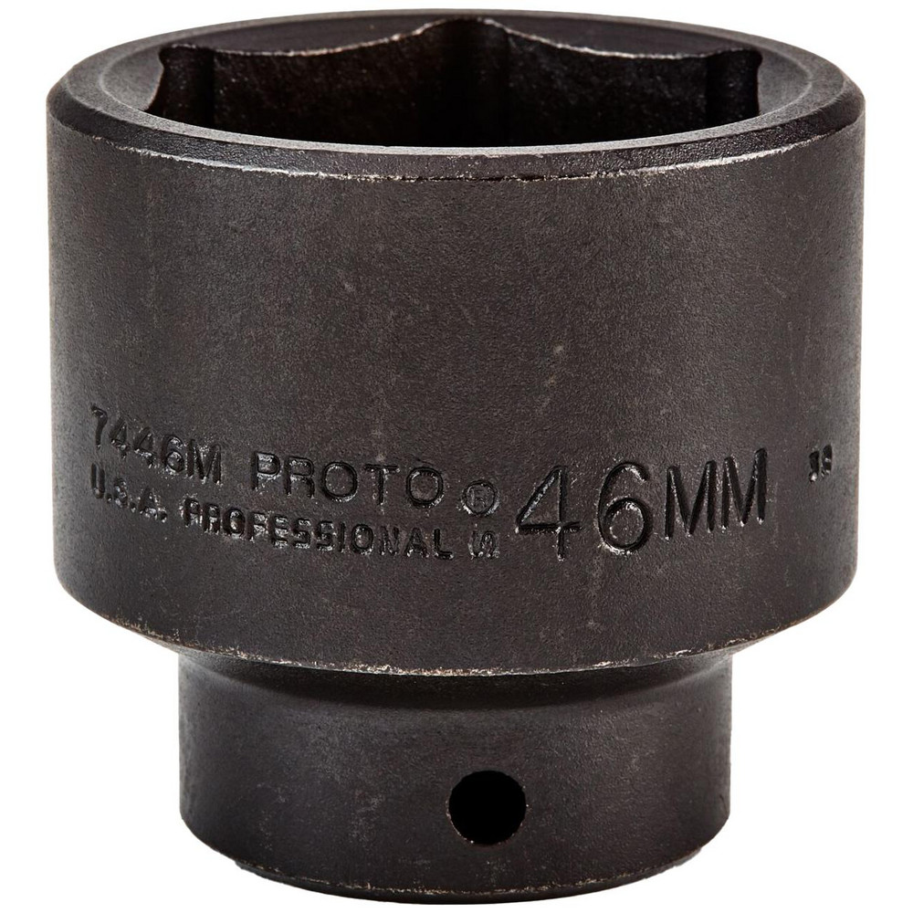 Proto - Impact Socket: 1/2" Drive, 46 mm Socket, Hex Drive | MSC Direct
