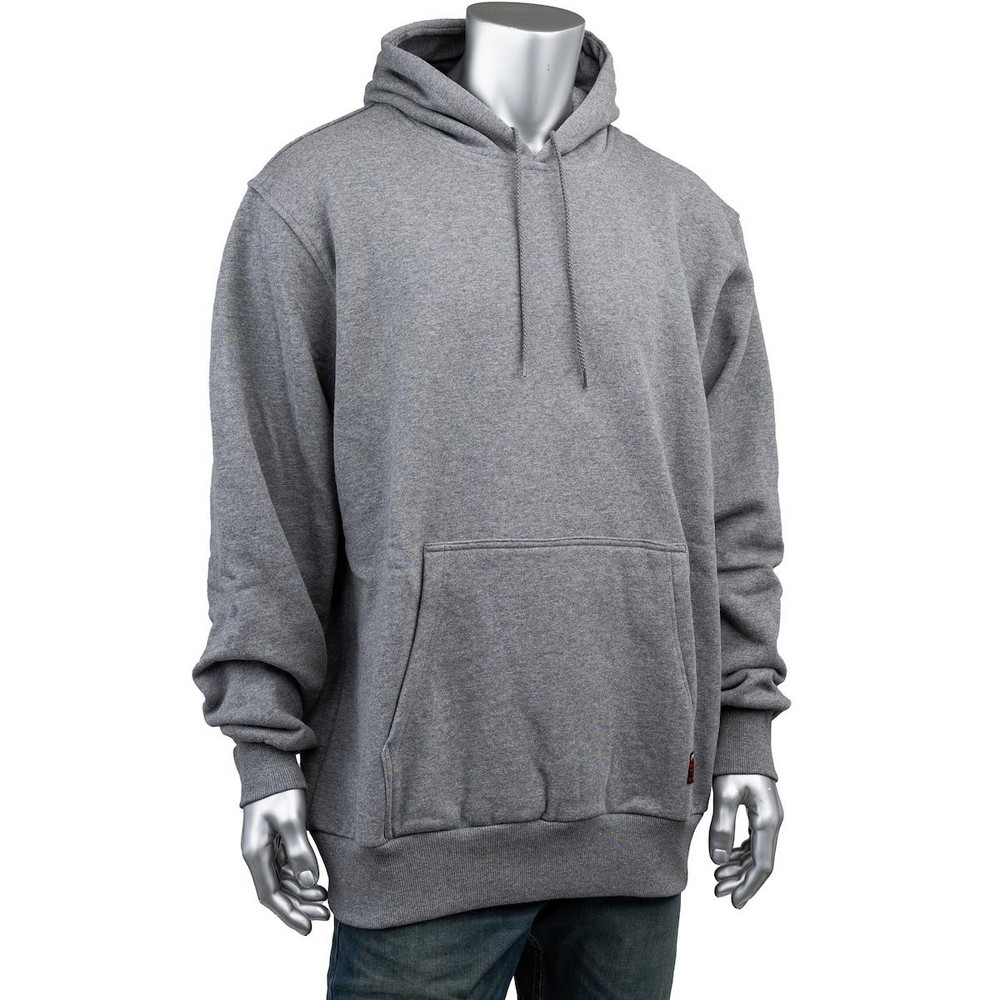 PIP - Shirts: Pull-Over, Hoodie, Arc Flash, Medium, Gray | MSC Direct
