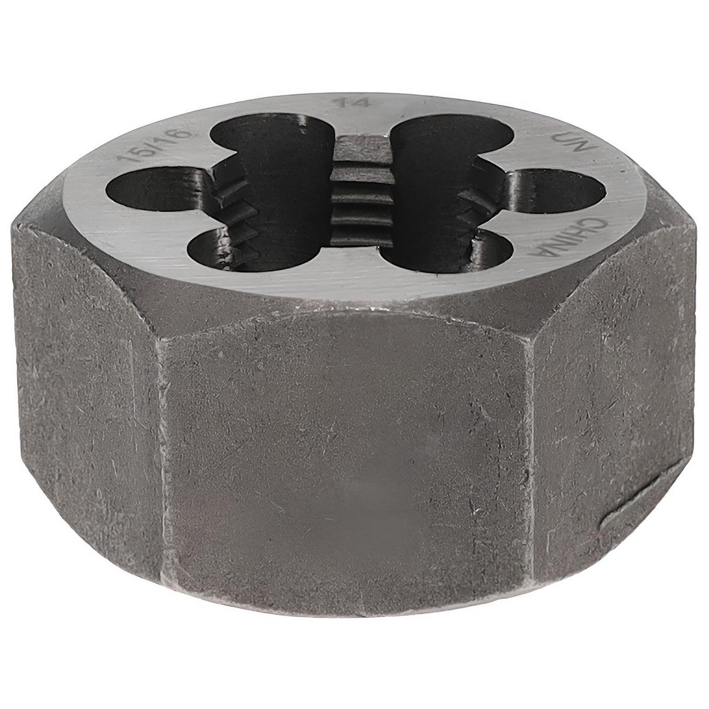 Value Collection - Hex Rethreading Die: 15/16-14, 1" Thick, Right Hand ...