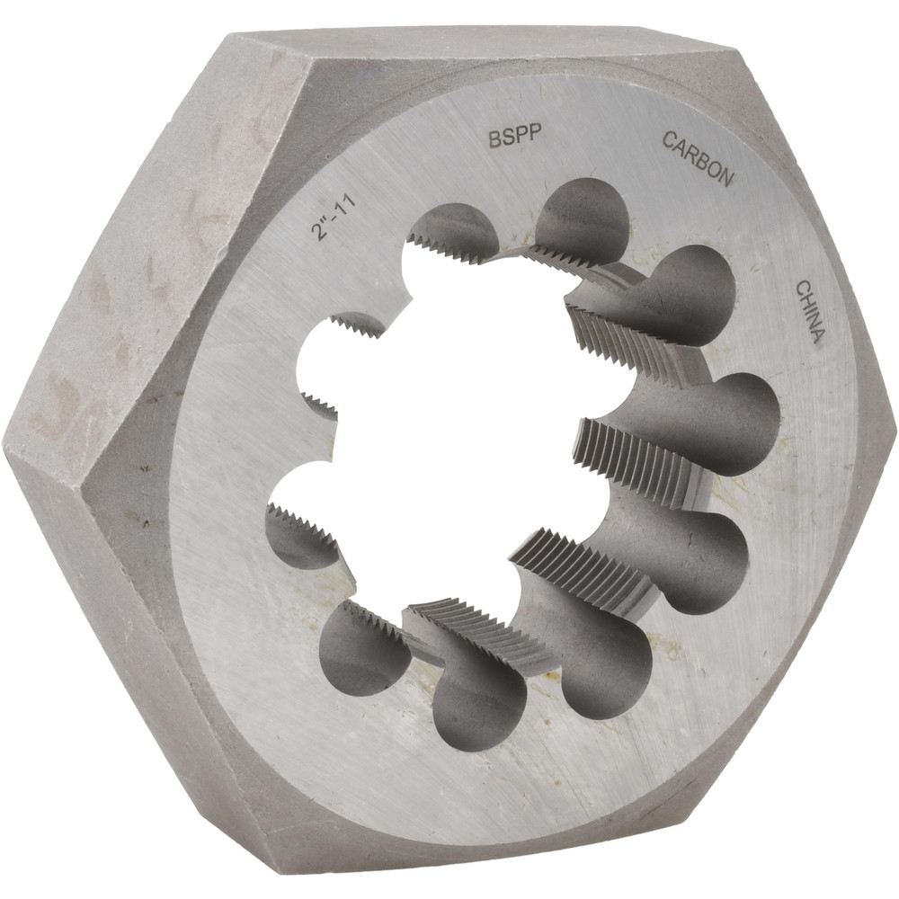 Value Collection - 2-11 BSPP x 4-1/2" OD Hex Pipe Die | MSC Direct