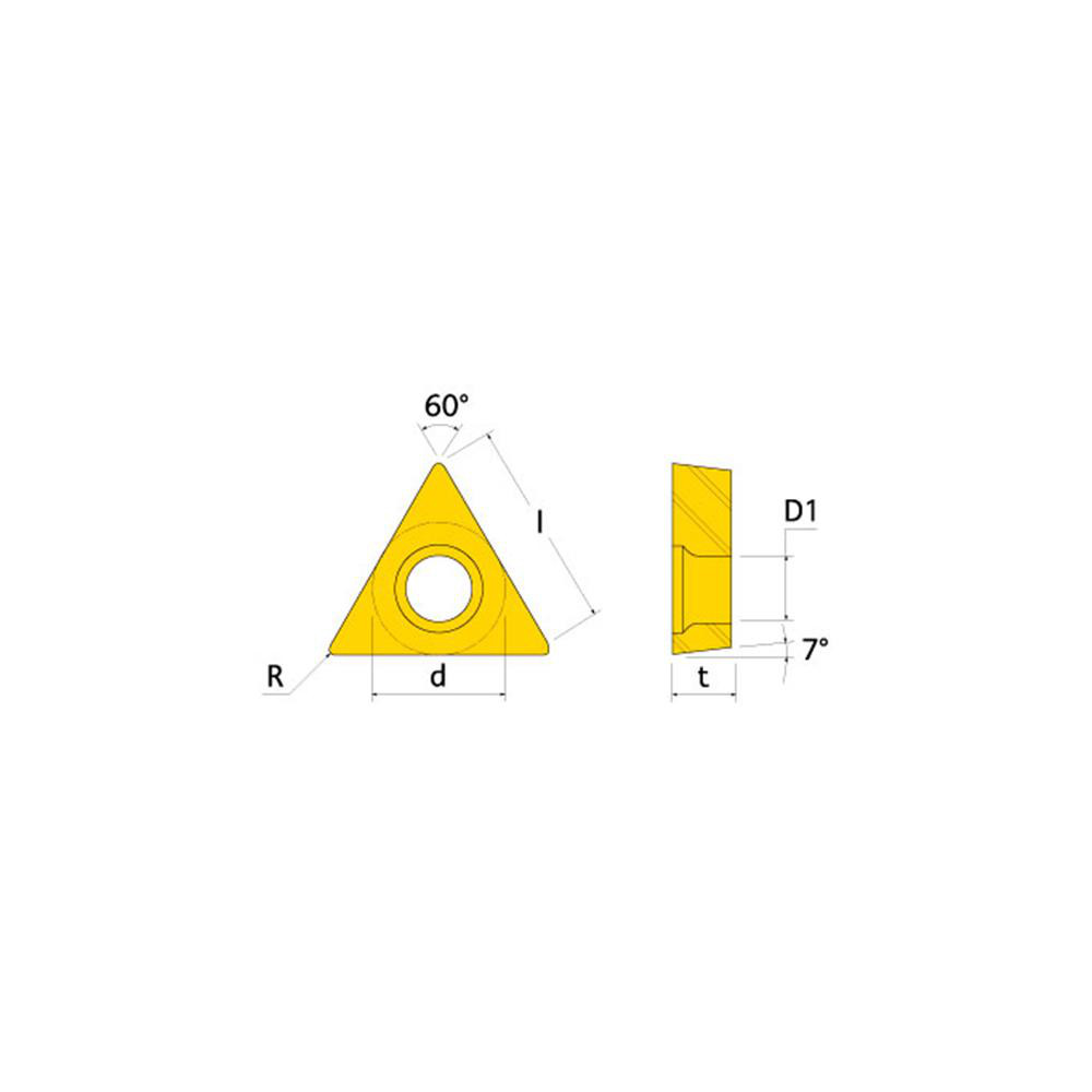 Ingersoll Cutting Tools - Turning Inserts: Insert Style: TCMT; ANSI ...