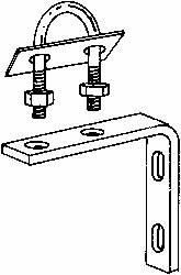 Coilhose Pneumatics - Wall Mounted Pipe Bracket: Use with Coilhose FRL ...