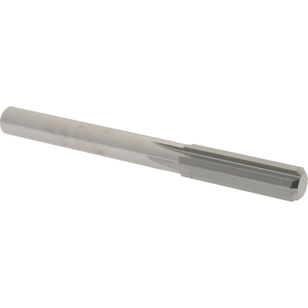 Hertel - 9mm Diam 6-Flute Straight Shank Straight Flute Solid Carbide ...