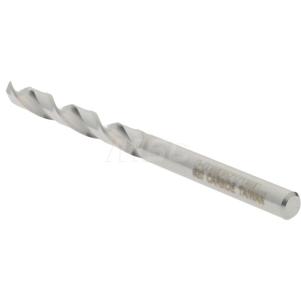 Hertel - Jobber Length Drill Bit: #20 (0.1610) Dia, 118 deg, Solid ...