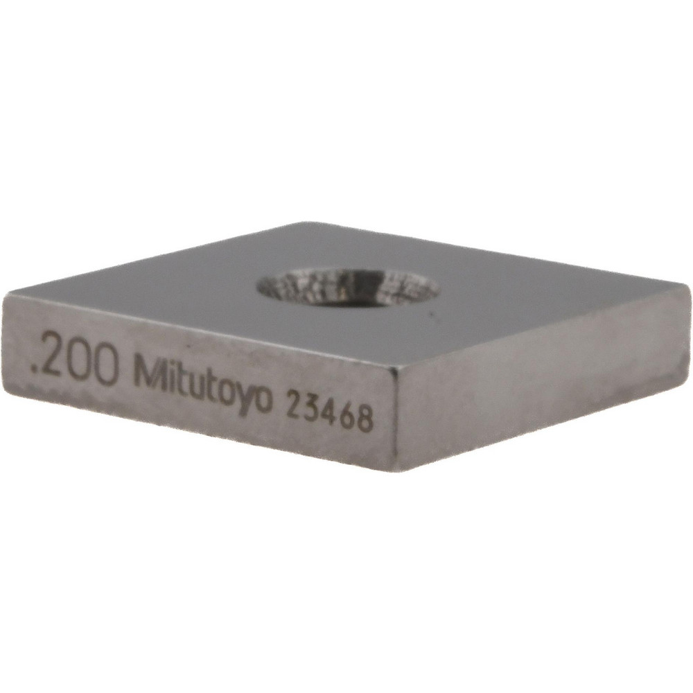 Mitutoyo - Square Steel Gage Block: 0.2", Grade 0 | MSC Direct