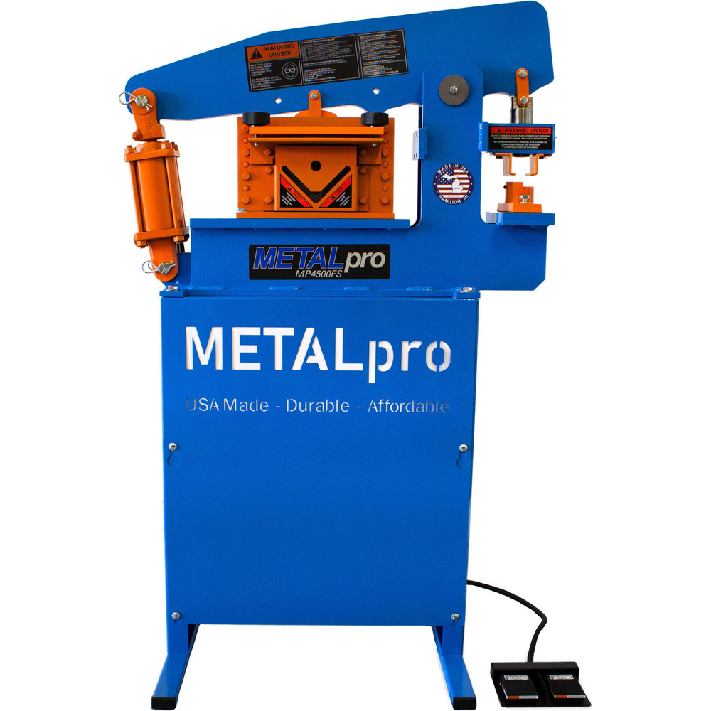 Metalpro - Ironworker 45-Ton, Foot Switch Control (MP4500FS) | MSC Direct