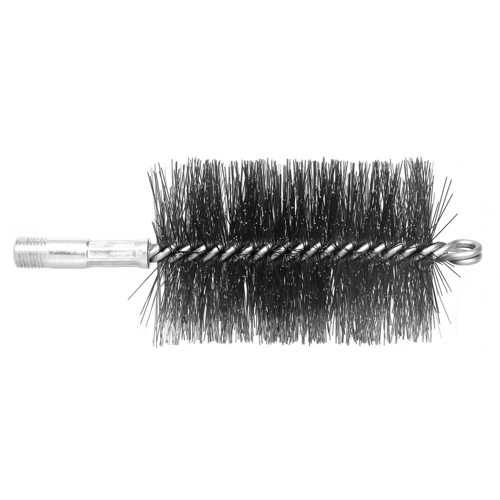 PRO-SOURCE - 4-1/2" Brush Length, 3" Dia, Double Stem, Double Spiral ...